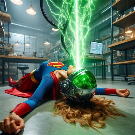 Supergirl Vs Machine 4 By Dtostng On Deviantart