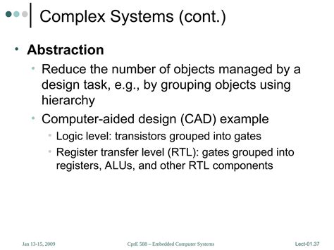 Introduciton Of Embedded Computer Systems Ppt
