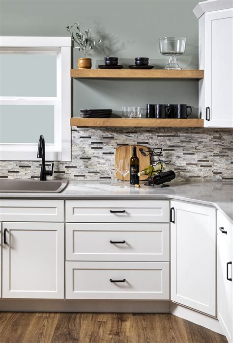 Matte White Shaker Kitchen Bertch Cabinet Llc