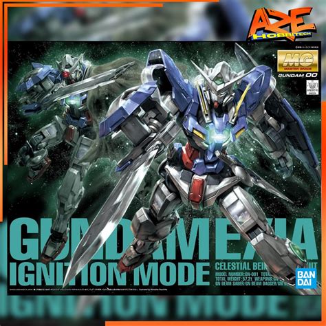 Aze Gundam Mg Gn 001 Exia Ignition Mode Gunpla Shopee Philippines