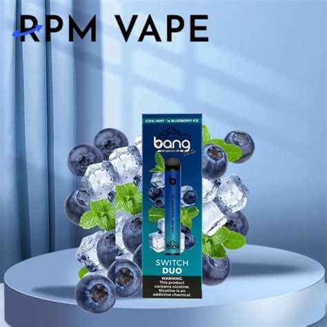 Bang Xxl Switch Duo 2500 Puffs Vape Original E Cigarette Rpm Vape
