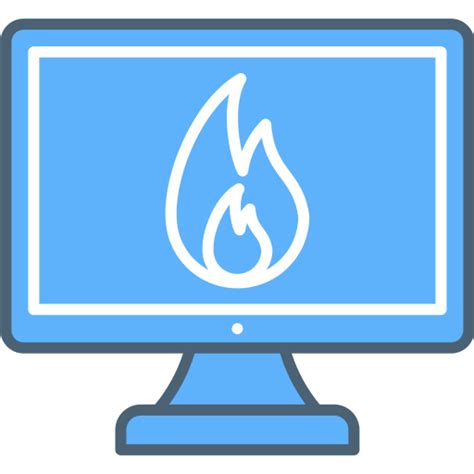 Firewall Generic Blue Icon