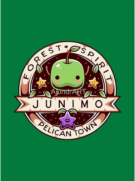 Junimo Forest Spirit Poster For Sale By Alundrart Redbubble