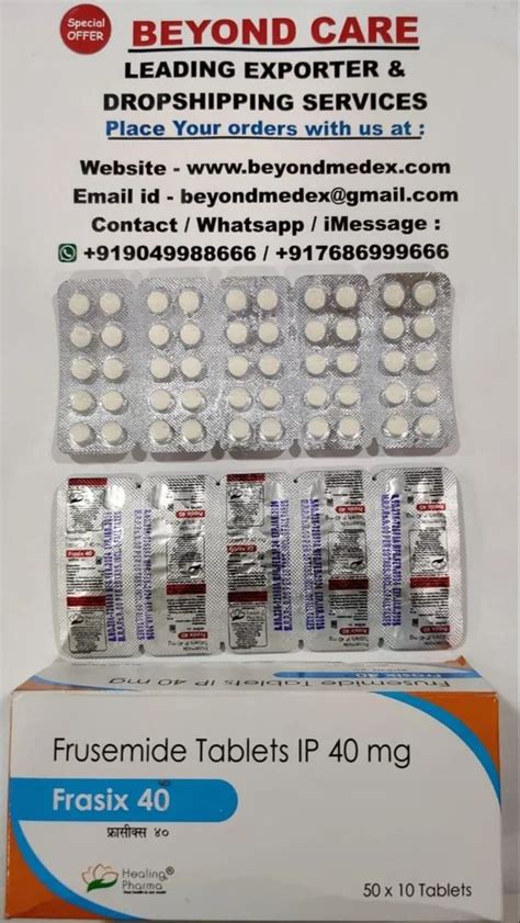 Frusemide Frasix 40 Mg Tablets At Rs 250 Stripe Lasix Tablet In