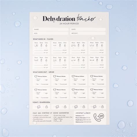 Dehydration Tracker