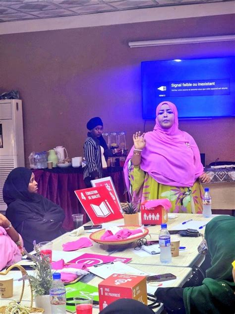 Djibouti Periodfriendly Menstrualhygiene Focalpoints Fahima Mohamed Ismail