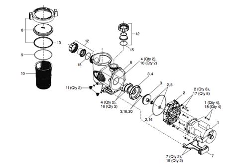 Jandy Stealth Shpf Shpm Pump Parts Pool Supplies Canada