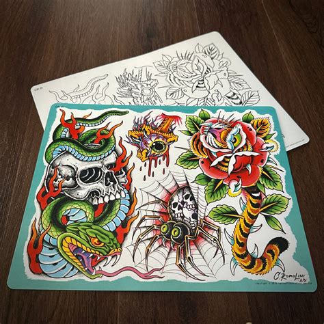 Chris Romolini Tattoo Flash Collective Tattooflashcollective
