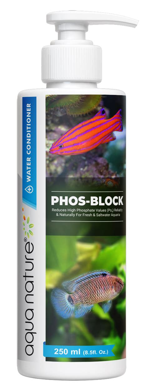 Aquanature Phos Block Phosphate Remover Liquid Reduce High Phosphate
