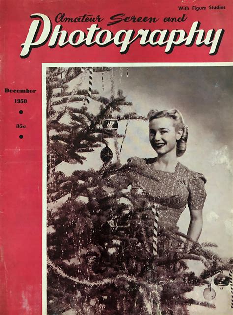 Amateur Screen And Photography December 1950 At Wolfgangs