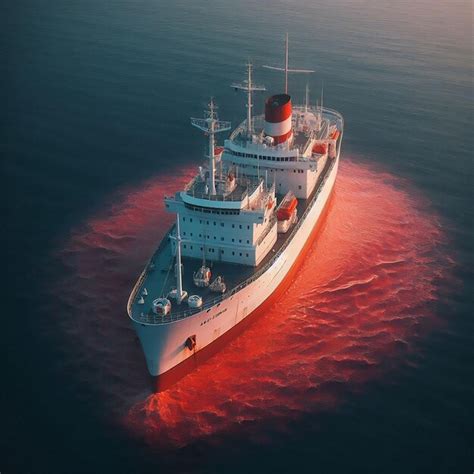 A Ship That Has The Word Quot Ship Quot On The Side Premium Ai