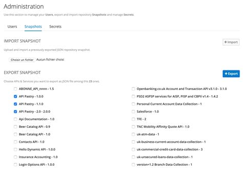 Snapshottingrestoring Repository