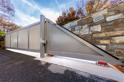 Cantilever Gate Compass Ironworks