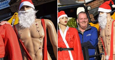 Police Visit Shop After Complaint About Kinky Mankini Wearing Santa