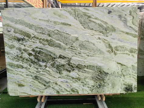 Supply Green Cold Ice Jade Marble Wholesale Factory Xiamen Carmel