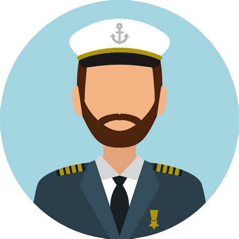 Captain Vector Svg Icon Svg Repo