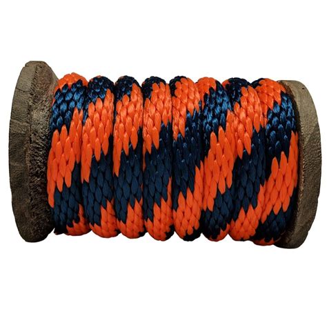 Ravenox Usa Made Derby Rope Orange And Navy Blue Braid Multi Functional