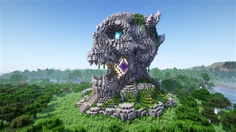 Minecraft Skull Nether Portal Statue V10 Minecraft Map