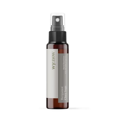 Bergamot And Clary Sage Liquid Hand Sanitiser 30ml Wynow
