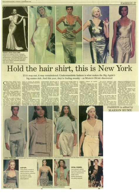 Spring Summer 1995 Collections New York Ralph Lauren Richard Tyler