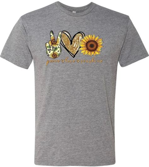 Peace Love Sunshine Png Etsy
