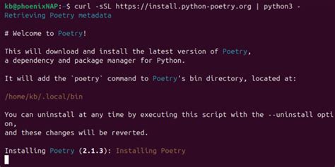 Python Poetry Guide For Beginners