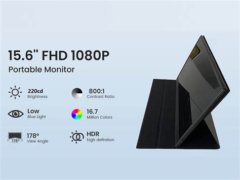 156 Inch External Usb C Screen Full High Definition Usb Screen