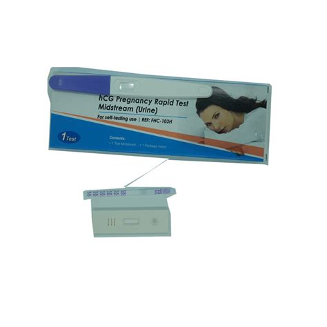 China Manufacture Ce Approved Female Home Pregnancy Test Medical Hcg