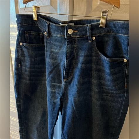 Loft Jeans Loft Curvy Straight Crop Jeans Custom Hem Poshmark