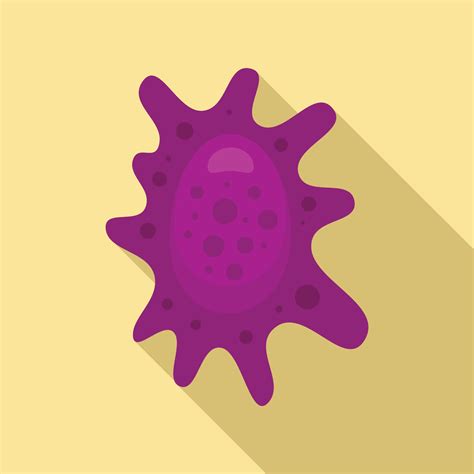Bacterium Icon Flat Style 14481292 Vector Art At Vecteezy