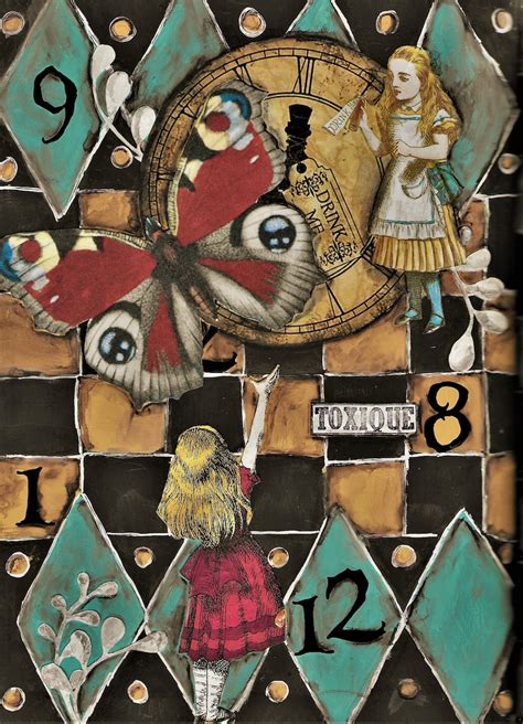 Alice In Wonderland Checkered Etsy