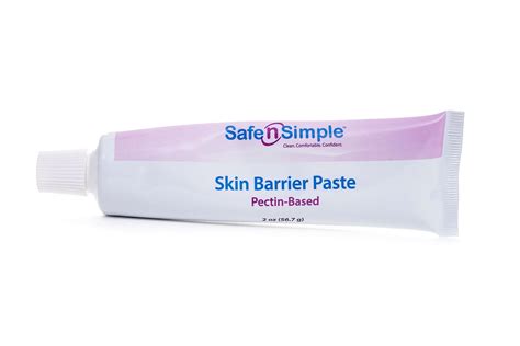 Safe N Simple Ostomy Skin Barrier Paste 2oz Skin Friendly