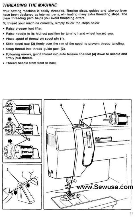 Step By Step Guide Threading A Singer Sewing Machine