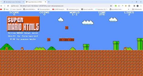 Deploying Mario On Aws Eks Cluster By Ammar Suhail Medium