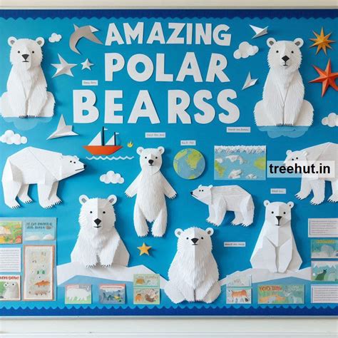 Polar Bear Bulletin Board Ideas Door Decor Hallway Display And Classroom Games And Activities