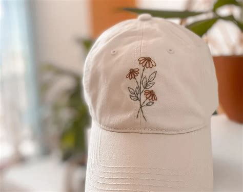 Embroidered Baseball Hats Personalized Dad Hat With Custom Embroidered