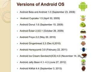 Android Os Presentaion By Prerak Pptx