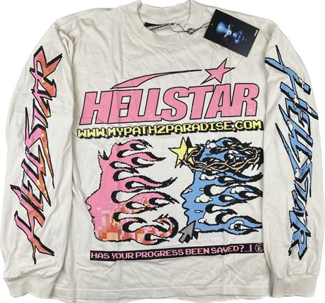 Hellstar Hellstar Pixel Long Sleeve T Shirt Grailed
