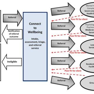 Connect To Wellbeings Role In Referral Pathways For Stepped Care Download Scientific Diagram