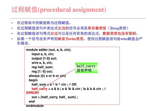 Ppt 第 10 章 Verilog 操作符 Powerpoint Presentation Free Download Id 843706