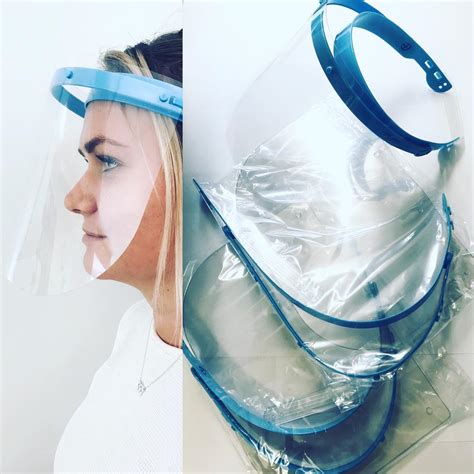 Face Protection Mask And Plexiglass Window Shield