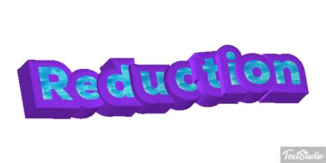 Reduction Word Animated  Logo Designs