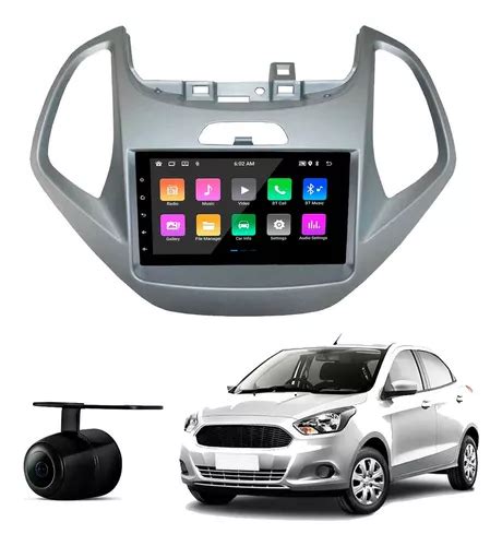 Central Multimídia Android 2gb Carplay Ford Ka 14 17 Prata Mercadolivre