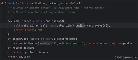 Itsdangerous加解密源码分析bug汇总importerror Cannot Import Name Timedjsonwebsigna Csdn博客