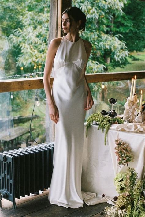 Slip Style Wedding Dress 60 Photos