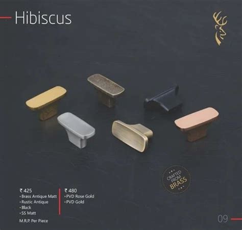 Hibiscus Knobs At Best Price In Bengaluru By Nakoda Hardware Id