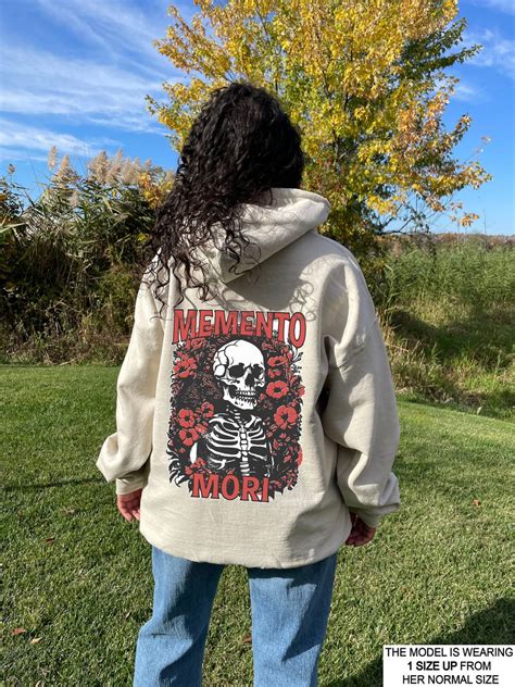 Goth Hoodie Skull Hoodie Skeleton Hoodie Gothic Clothes Grunge Hoodie