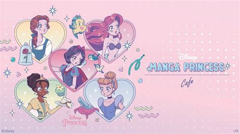 Disney Princesses Get Official Manga Makeovers For Manga Princess Cafe