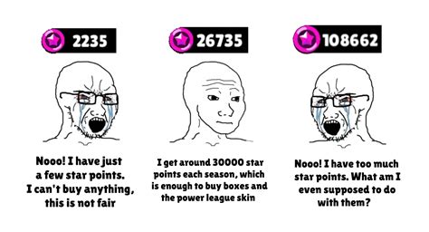 There Are 3 Types Of Star Points Owners Rbrawlstars