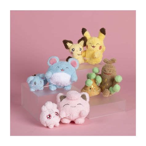Igglybuff And Jigglypuff Pokémon Sweet Support Plush 6 ¾ In Pokémon